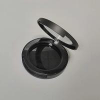 China JL-EC210 Plastic Packaging Round Eyeshadow Case Makeup Palette Empty Eyebrow Case Box Container for sale