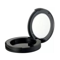 China JL-EC210 Plastic Packaging Round Eyeshadow Case Makeup Palette Empty Eyebrow Case Box Container for sale