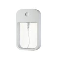 China JL-PA102 20ml Square Fine Mist Pump Sprayer PETG ABS Bottle For Travelling for sale