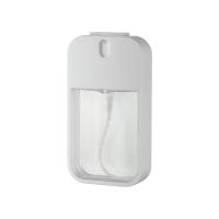 China JL-PA102A 20ml ABS PETG Plastic Perfume Card  Square Fine Mist Pump Sprayer Bottle For Travelling for sale