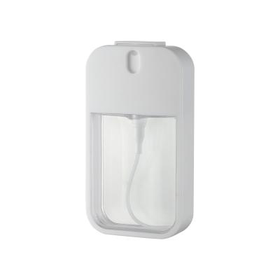 China JL-PA102A 20ml ABS PETG Plastic Perfume Card  Square Fine Mist Pump Sprayer Bottle For Travelling for sale