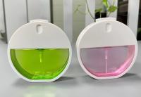 China JL-PA102A 20ml Fine Mist Pump Spray Bottle ABS PETG Plastic Perfume Card Square For Travelling for sale
