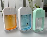 China JL-PA102B Mini Colored Plastic spray bottle 30ml Credit Card Shape For Perfume for sale