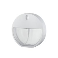 China JL-PA104 Round Shape PETG ABS Perfume Bottle 30ml Fine Mist Pump Sprayer Perfume Card for sale