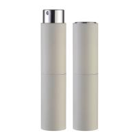 China JL-PA110A Pocket Perfume Refillable Spray Bottle 5ml 8ml Thin Aluminum Glass Pump With Stainless Ball for sale