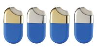 China JL-PA107E 10ml Aluminum Plastic Side Sprayer Perfume Atomizer Credit Card Travelling PP Plastic Fine Mist Sprayer Bottle for sale