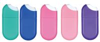 China JL-PA107F 15ml refillable perfume spray bottle Aluminum Plastic Side Spray Credit Card for sale