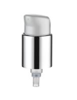 China JL-CC101D Aluminum Cream Pump Switch Suction Cream Pump 22/410 24/410 Serum Pump Sprayer Pump for Cosmetic Packaging for sale