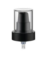China JL-CC103B Shamppo Treatment 24 410 black lotion pump UV Coating Aluminum Collar 0.5CC for sale