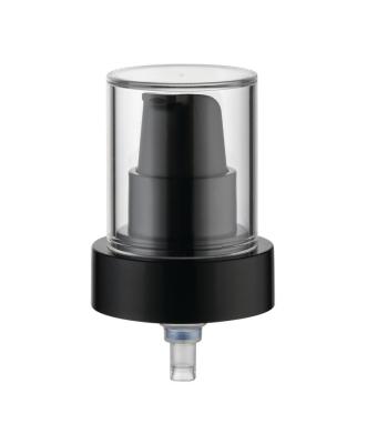 China JL-CC103B Shamppo Treatment 24 410 black lotion pump UV Coating Aluminum Collar 0.5CC for sale