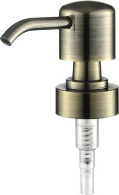 China JL-KW102E Bathroom Soap Lotion Pump 1.00ml/T 24/410 28/400 28/410 Antique Brass Plastic Bathroom Pump Lotion Pump for sale
