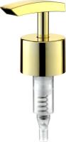 China JL-KW102D 1.6CC Plastic Bathroom Pump 28/410 24/410 Lotion Dispenser Pump With UV Gold Coating Closures for sale