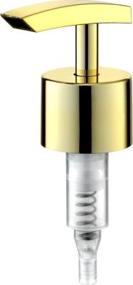 China JL-KW102D 1.6CC Plastic Bathroom Pump 28/410 24/410 Lotion Dispenser Pump With UV Gold Coating Closures for sale