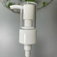 China JL-JK306 Plastic and Aluminum Closure Oil Pump 20/410 24/410 Essential Oil Screw Dispenser Pump with Clip Cap for sale