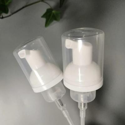 China JL-FP101D 30mm 30/410 0.40ML/T foam dispenser bottle pump With Cap for sale