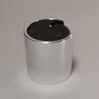 China JL-CP101 Aluminum Silver Gold Disc Top Cap 18 20 24 28 410 415 For Plastic Bottle for sale