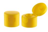 China JL-CP102 18 20 24 28 410 415 Plastic Flip Top Caps Smooth Screw Shampoo PP for sale