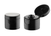 China JL-CP102 18 20 24 28 410 415 Plastic Flip Top Caps Smooth Screw Shampoo PP for sale