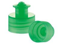 China JL-CP103A 24 28 410 push pull bottle caps Smooth Ribbed PP Plastic for Sport Water Bottle for sale