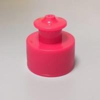 China JL-CP103A 24 28 410 push pull bottle caps Smooth Ribbed PP Plastic for Sport Water Bottle for sale