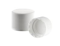 China JL-CP104 18 20 24 410 Ribbed Smooth coloured plastic screw caps for PET Bottle for sale