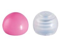China JL-CP105A 18 400 PP Material Round Ball 18mm Plastic Closure Caps Noraml Screw Plastic Cap for sale