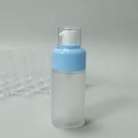 China JL-AB125 Unique Shape Airless Cosmetic Pump Bottles 0.09ml Dosage AS Single Wall for sale