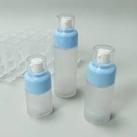 China JL-AB125 Unique Shape Airless Cosmetic Pump Bottles 0.09ml Dosage AS Single Wall for sale