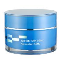 China JL-JR802A PMMA Cream Jar 15ml 30ml 50ml Acrylic Cream Jar Luxury for sale