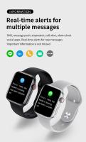 China Blood Pressure Smartwatch Series 7 Scroll Fatigue Analysis Play Music W7 Smart Watch for sale