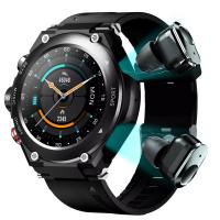 China Wireless TWS Earbuds Smartwatch Fitness Android IOS Wristband Waterproof T92 Smart Watch for sale