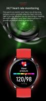 China L18 Round Shape Smartwatch OEM Customized Tracker Waterproof Heart Rate Monitor Watch for sale