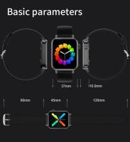 China 1.69 Inch Color Screen Touch Smartwatch Call Series 7 for sale