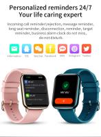 China L12 Ultra Thin Digital Watch 1.69 Inch HD Big Touch Screen Watch for sale