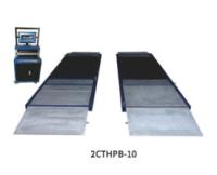 China 2CTHPB-3B Flat Plate Brake Tester - 5-15 km/h Vehicle Inspection Equipment with 220V Power for sale