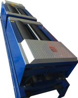 China CTFZ-15JZ Roller Brake Tester with Lift - 4 Ton Capacity, 10,000N Force Range Vehicle Inspection Equipment for sale