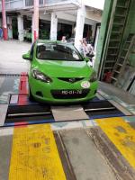 China CTGT3-4C 4-in-1 Vehicle Test Line with 4000kg Axle Load and 2.5km/h Testing Speed for sale
