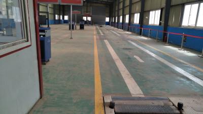 China Light Duty Vehicle Performance Testing Workshop Layout - Automated Test Line with Distributed Network & Foundation-Free Installation for sale