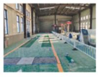 China Heavy-Duty Vehicle Performance Testing Station Layout with Automated Test Line System and Network Architecture for sale
