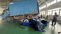 China CTDCG-15 Auto Car Three Axis Six Roller Vehicle Chassis Dynamometer - 15000kg Capacity, 350kW Power Testing for sale