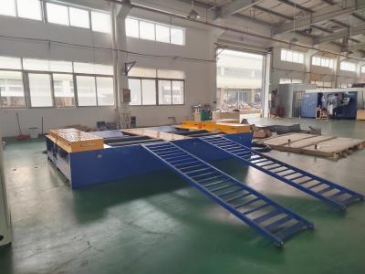China CTDCG-15 Auto Vehicle Chassis Dynamometer 15000kg Axle Load 350kW Power Testing Three Axis Six Roller System for sale