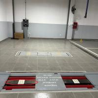 China Cartesykj Roller Brake Tester with 4000kg Axle Load Capacity and 5 km/h Testing Speed for Vehicle Inspection for sale