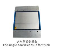 China 15T Single Plate Vehicle Side Slip Tester for Wheel Alignment Testing of Trucks and Cars for sale