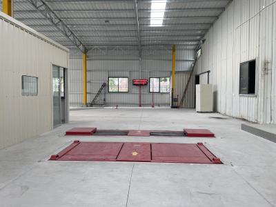 China Cartesykj 15T Roller Brake Tester with Side Slip Test Platform for Vehicle Maintenance Lanes for sale