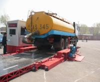 China Cartesykj Mobile Vehicle Safety Test Line with 10,000kg Capacity and 100km/h Speed Testing for Cars & Trucks for sale