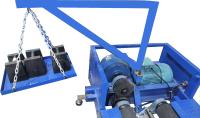 China Weight Dummy Calibration Bracket for Roller Brake Tester - Steel Construction, 100-500kg Capacity, Adjustable Design for sale