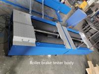 China Cartesykj 4T Roller Brake Tester with 10,000N Brake Force and 5 km/h Testing Speed for Vehicle Safety Inspection for sale