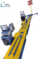 China 2-Wheeled Motorcycle Centralized Testing Line with Brake Force, Axle Load, Speedometer and Wheel Alignment Functions for sale