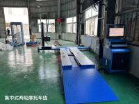 China CTJZMT-750 Mobile Motorcycle EV Test Line with 750kg Axle Load and 0-80km/h Speed Testing Range for sale