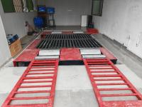 China Carteskj 4WD 1000hp Vehicle Chassis Dynamometer with 3000-13000kg Axle Load and 130km/h Testing Speed for sale